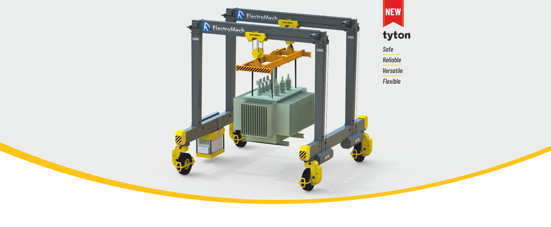Double Girder RTG Cranes | ElectroMech