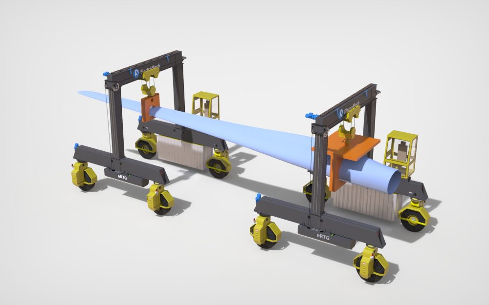 All About Rubber Tyred Gantry Cranes | ElectroMech
