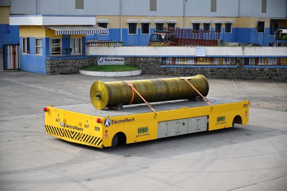 Electromech's Steerable Transfer Car (STC)- A Revolution In Material Handling