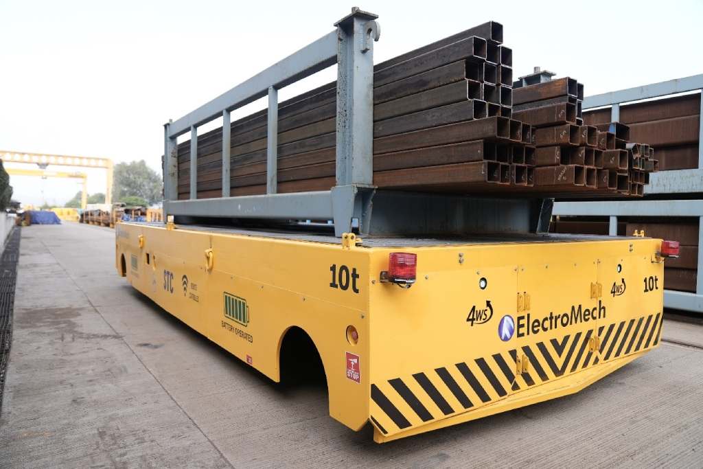 Electromech's Steerable Transfer Car (STC)- A Revolution In Material ...